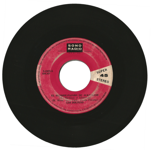 Doltons: El hombre pajaro de alkatrash / Soledad - Frenéticos: Rock ...
