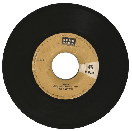 Doltons: El vagabundo / Israel - Frenéticos: Rock peruano a 45 RPM