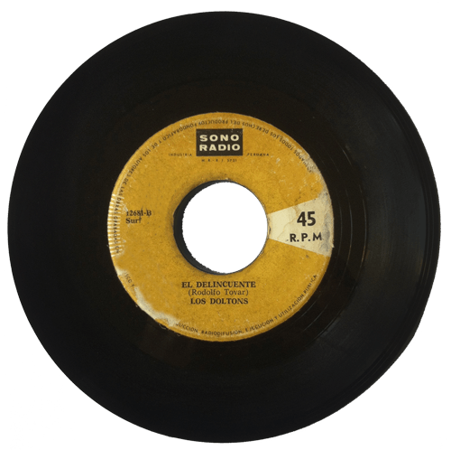 Doltons: El Cuadernito / El Delincuente - Frenéticos: Rock peruano a 45 RPM